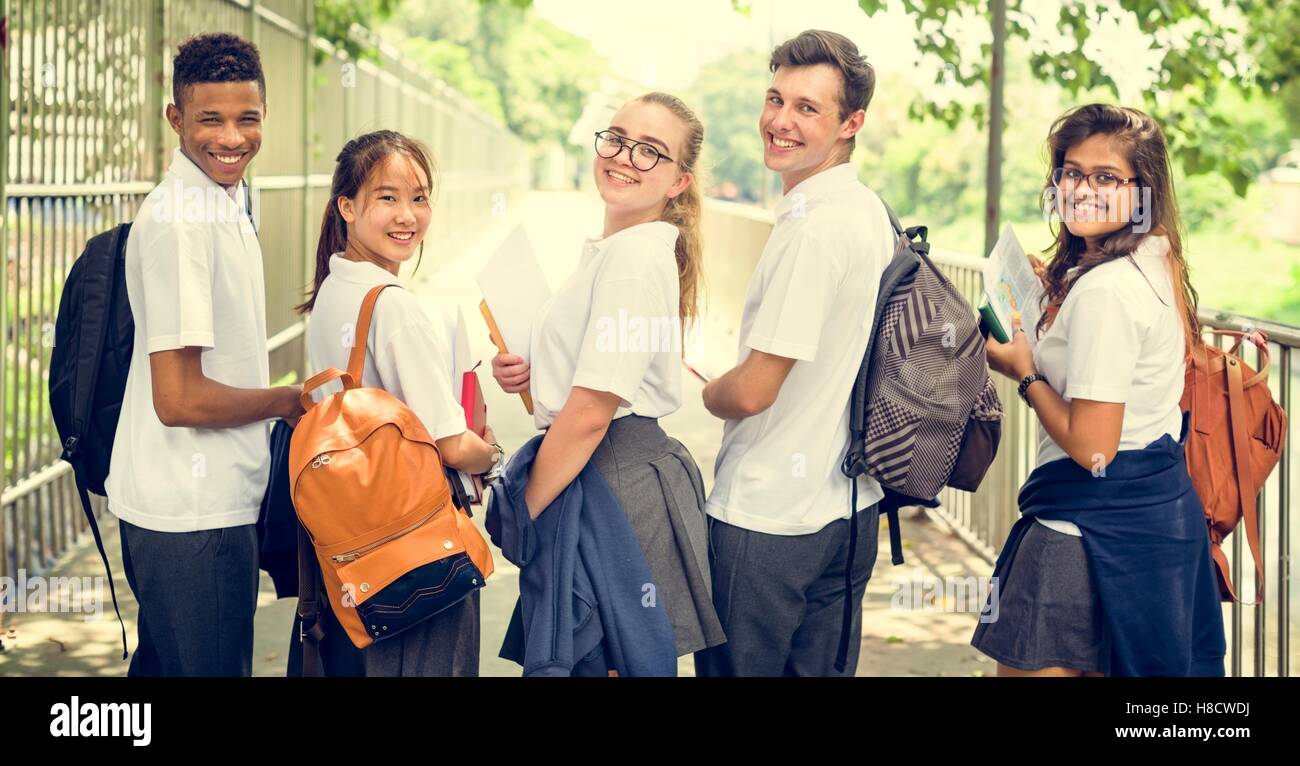 Education Students People Knowledge Concept Stock Photo - Alamy