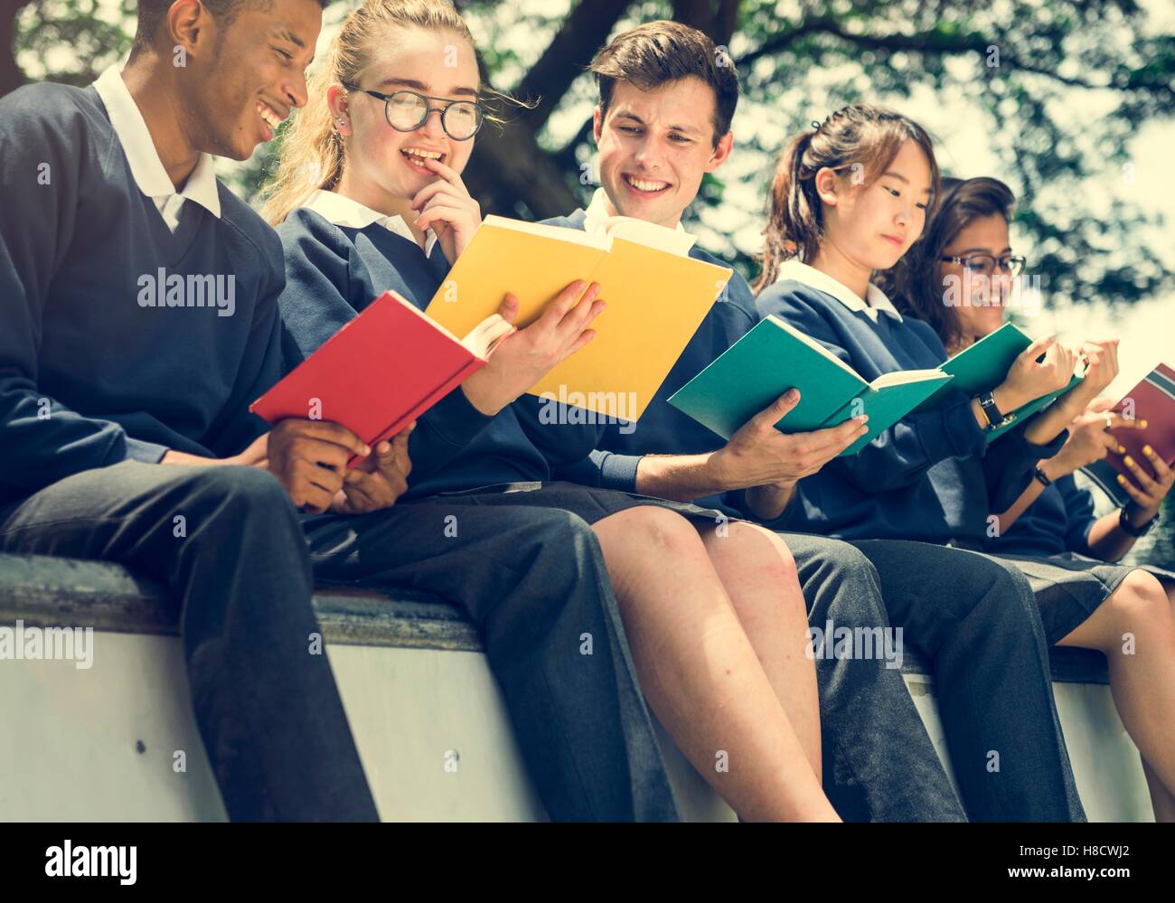 Education Students People Knowledge Concept Stock Photo - Alamy