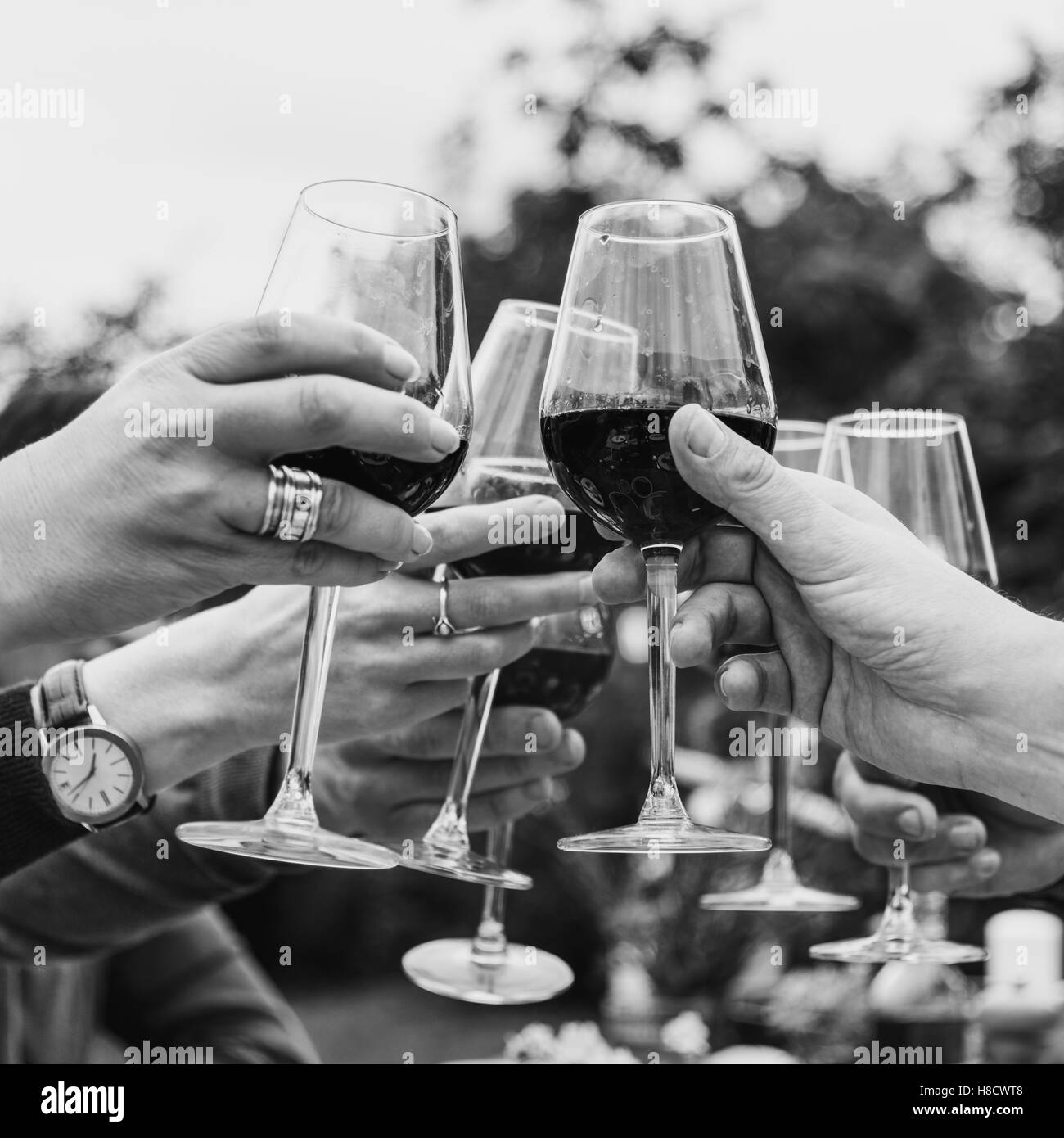 Eating meat concept Black and White Stock Photos & Images - Alamy