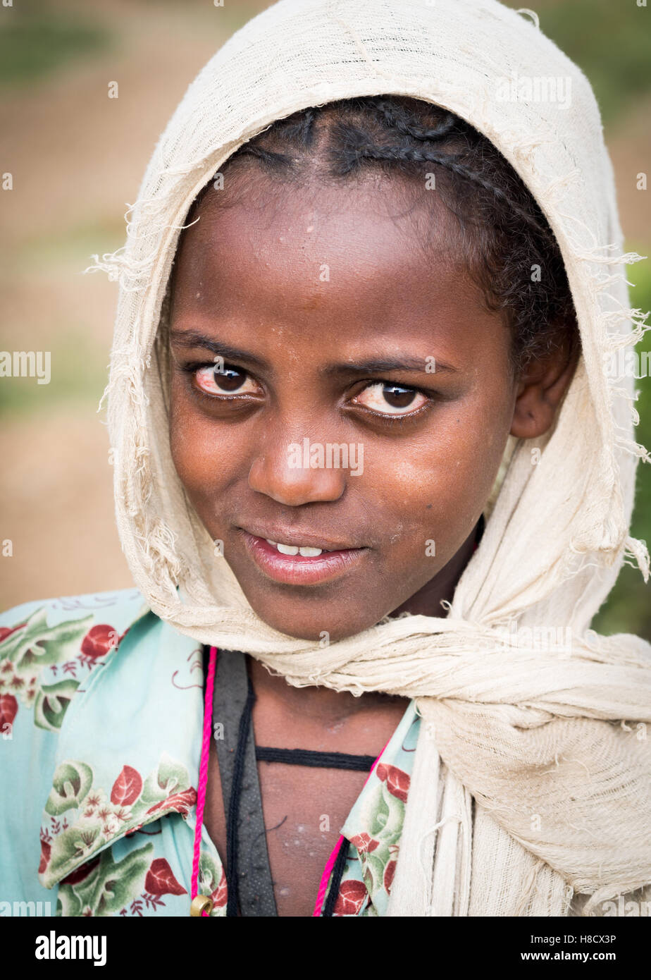 Ethiopian girl hi-res stock photography and images - Alamy