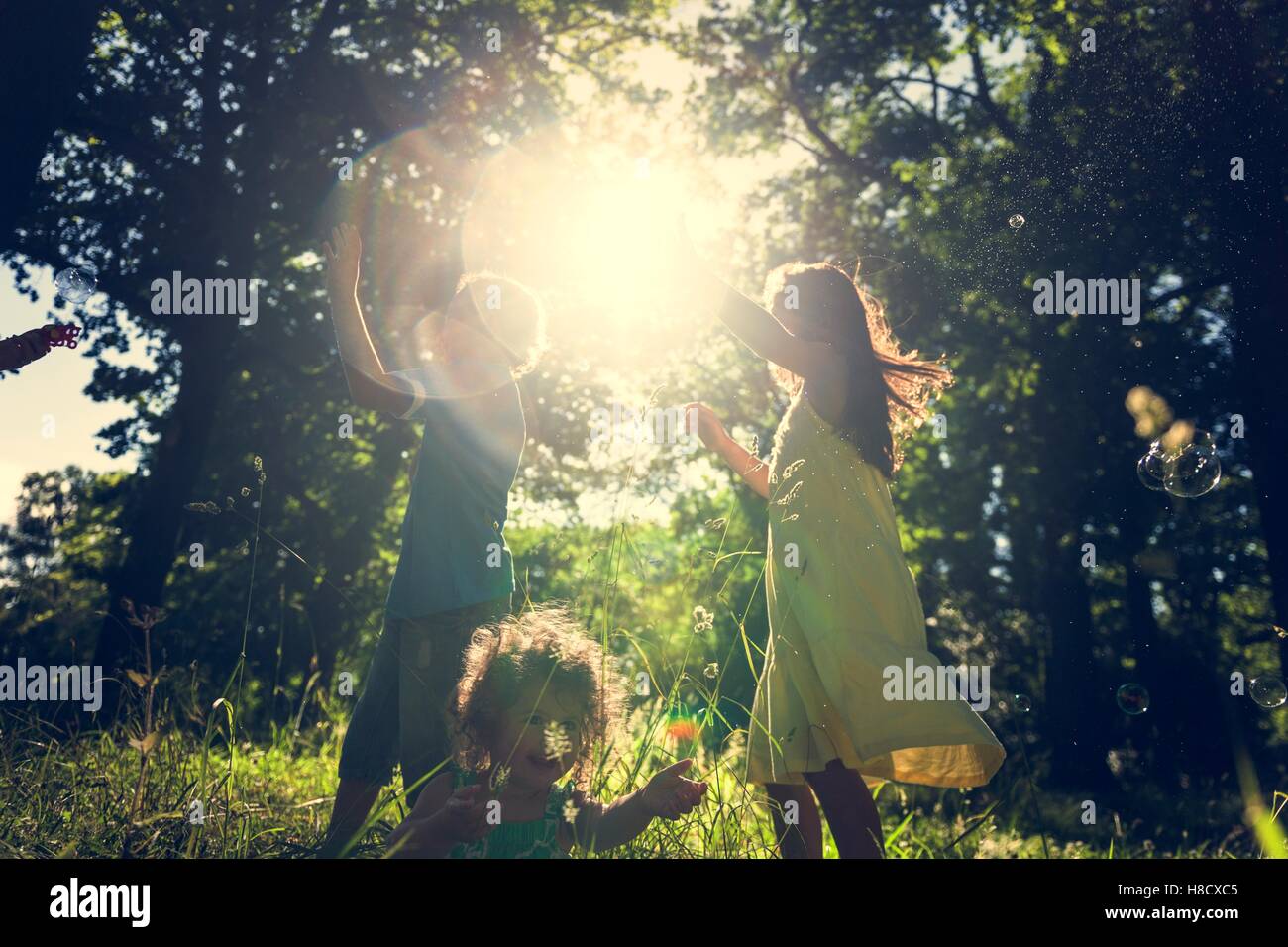 Woman Portrait Relax Nature Outdoor Pretty Concept Stock Photo - Alamy