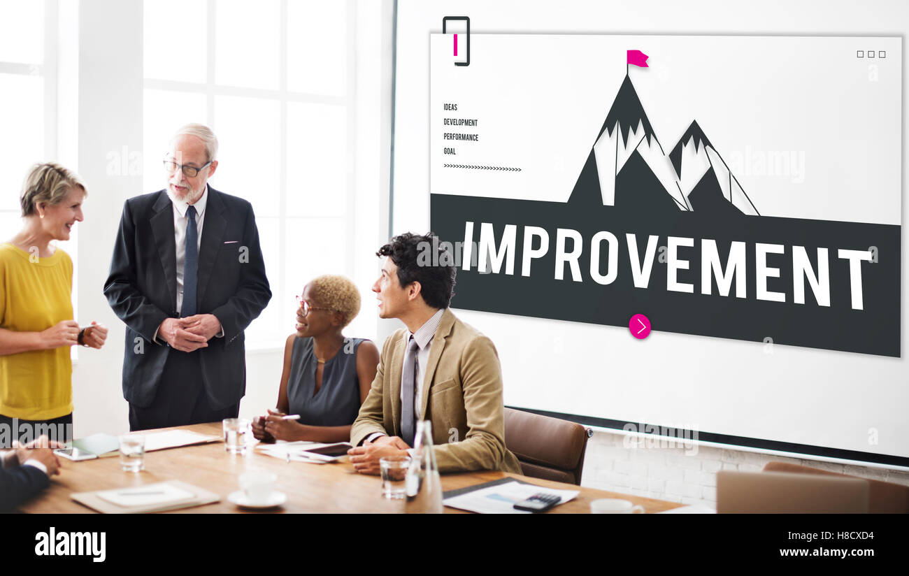Challenge Target Improvement Strategy Concept Stock Photo - Alamy