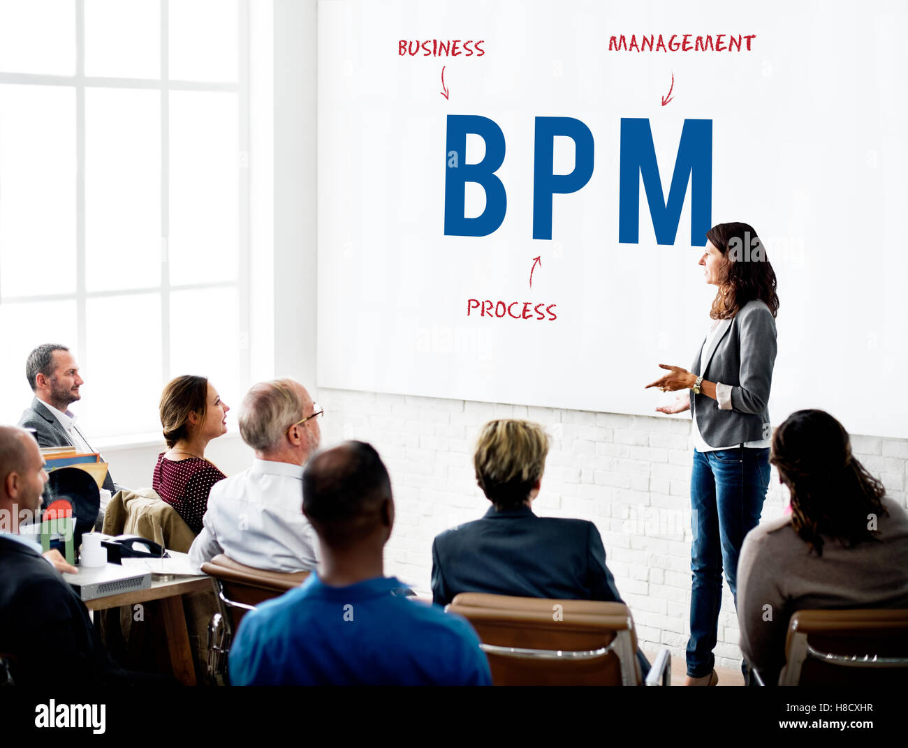 BPM Business Company Strategy Marketing Concept Stock Photo - Alamy