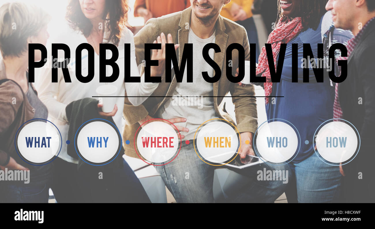 Plan Problem Solving Strategy Concept Stock Photo - Alamy