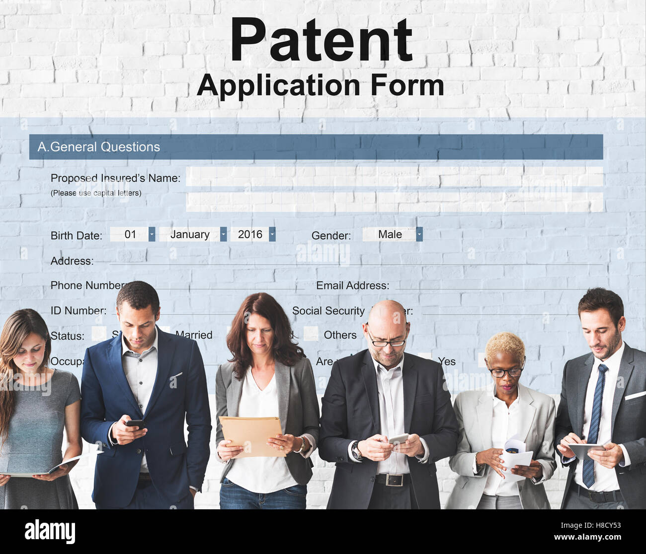 Patent Protection Intellectual Property Conept Stock Photo - Alamy