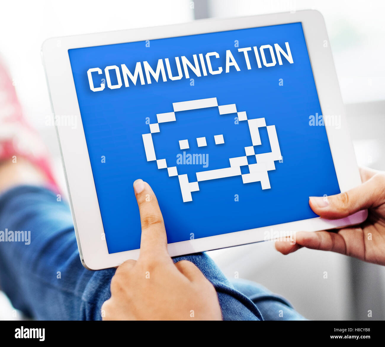 Communication Speech Bubble Concept Stock Photo - Alamy