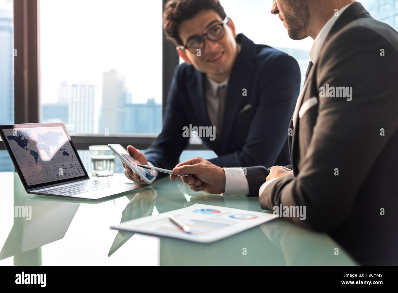 Business Corporate Colleagues Co-workers Job Concept Stock Photo - Alamy