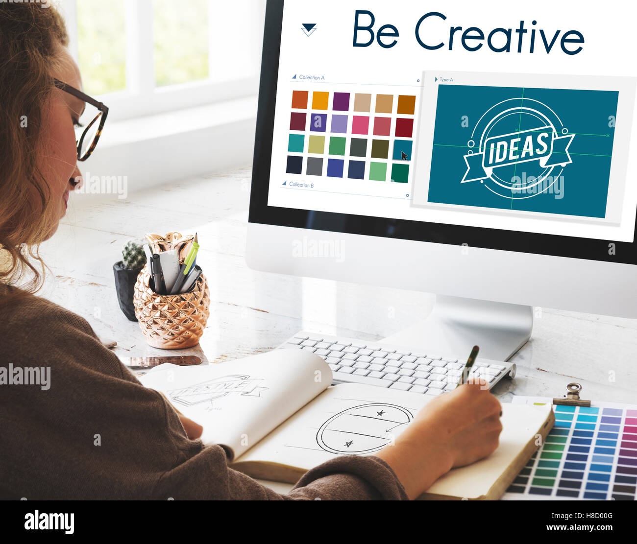 Inspiration and design hi-res stock photography and images - Alamy
