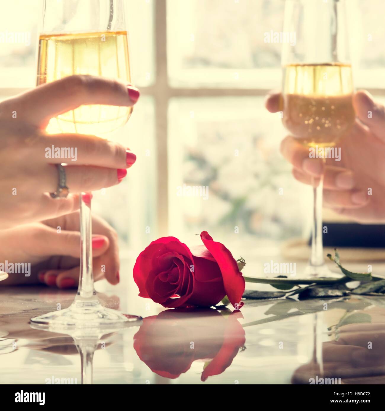 Toast Cheers Alcohol Beverage Celebration Party Concept Stock Photo - Alamy