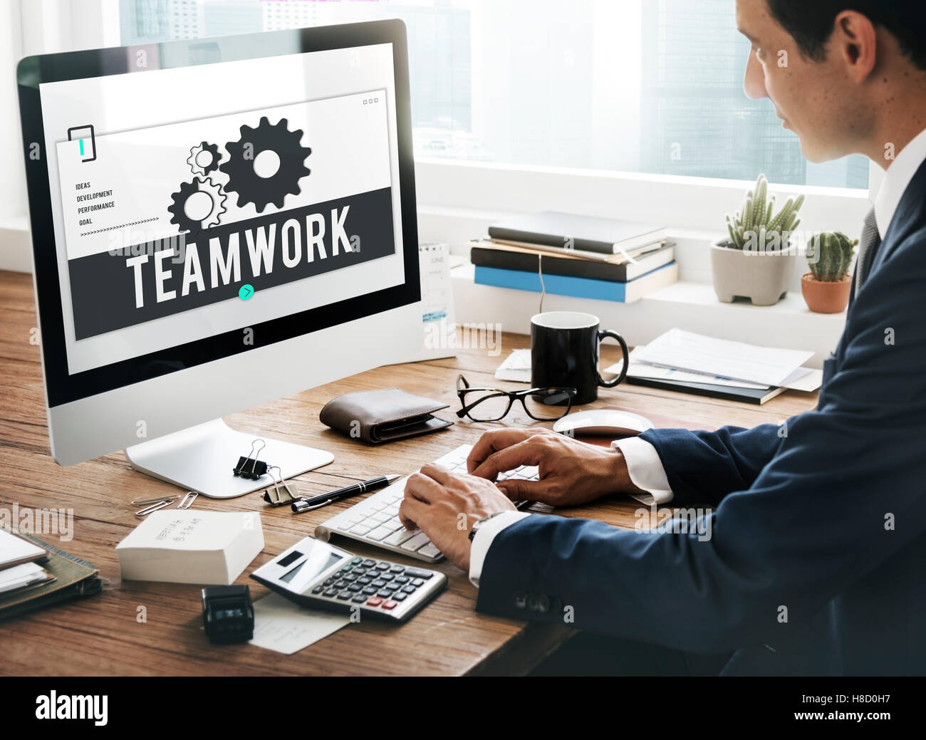 Leadership Partnership Collaboration Team Concept Stock Photo - Alamy