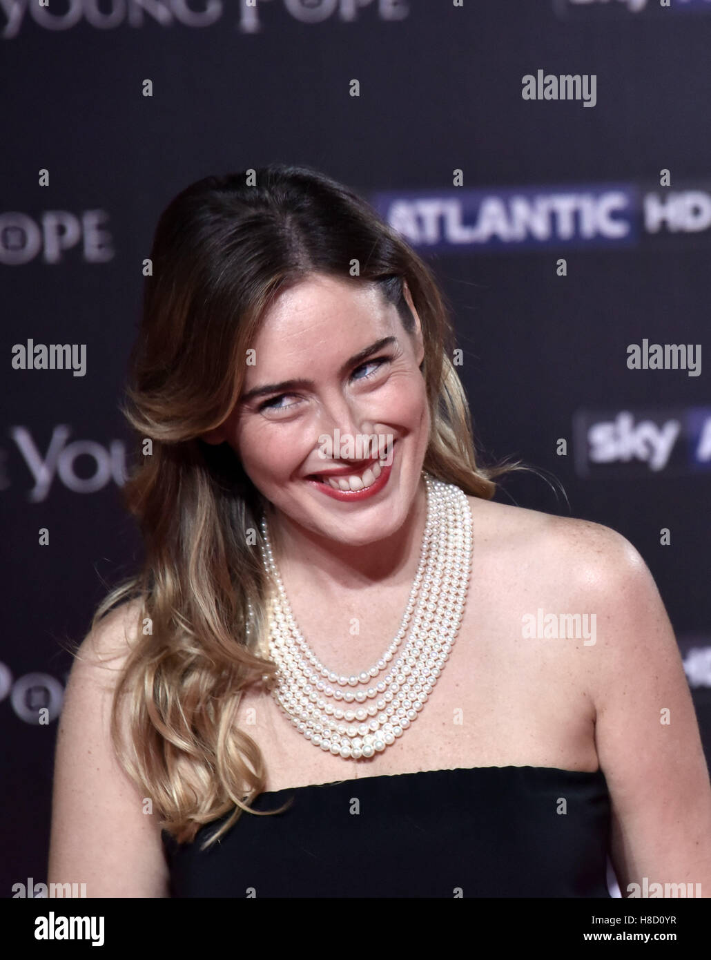 Maria Elena Boschi attending the photocall and preview screening of ...