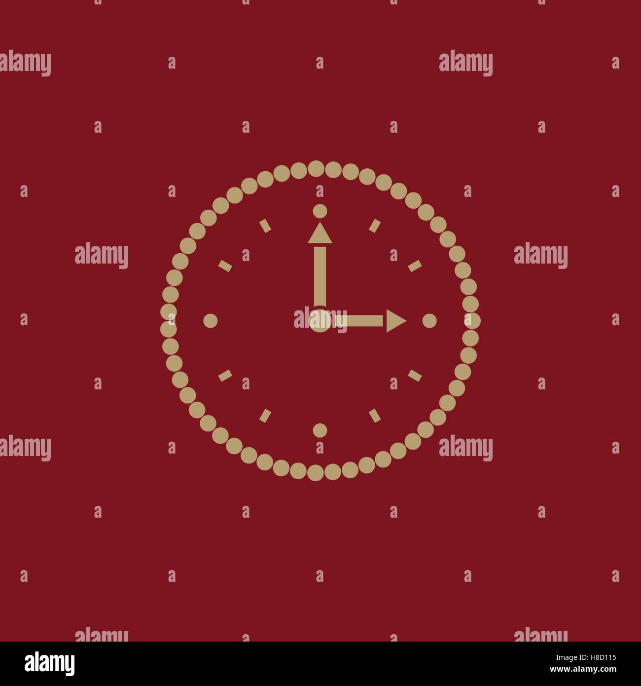 Time, clock icon. Time and watch, timer, clock symbol. UI. Web. Logo ...
