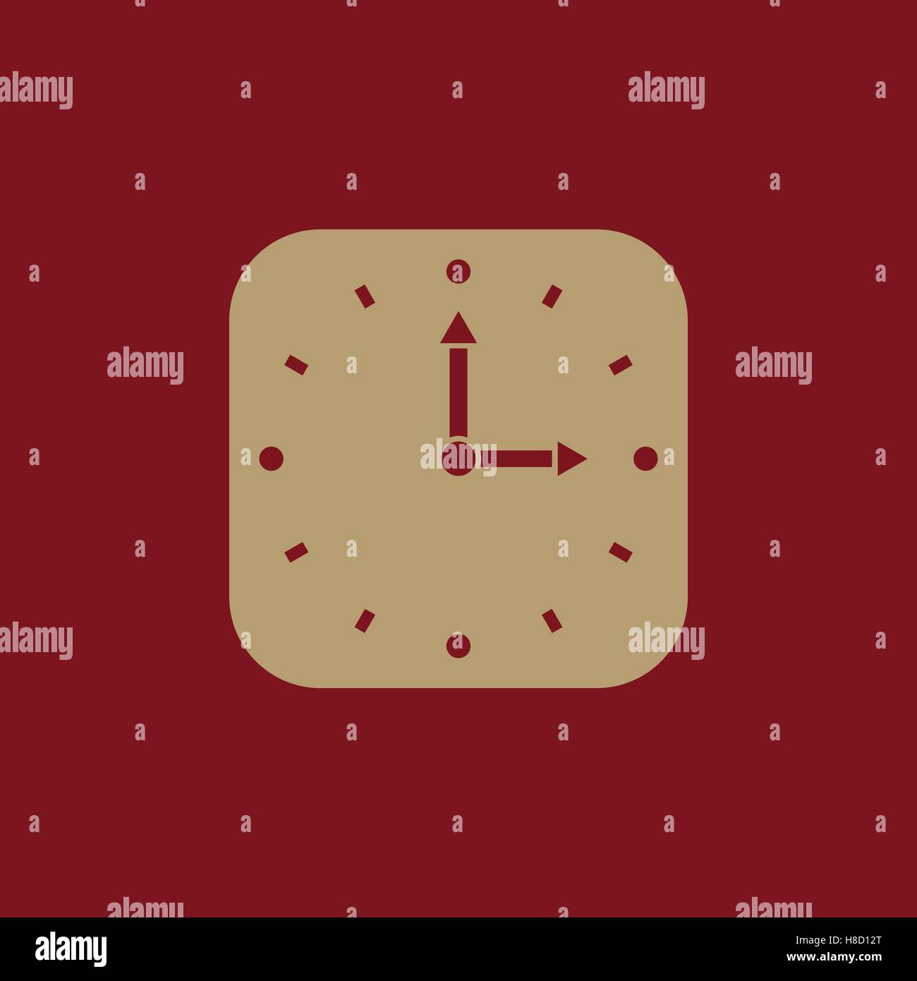Time, clock icon. Time and watch, timer, clock symbol. UI. Web. Logo ...