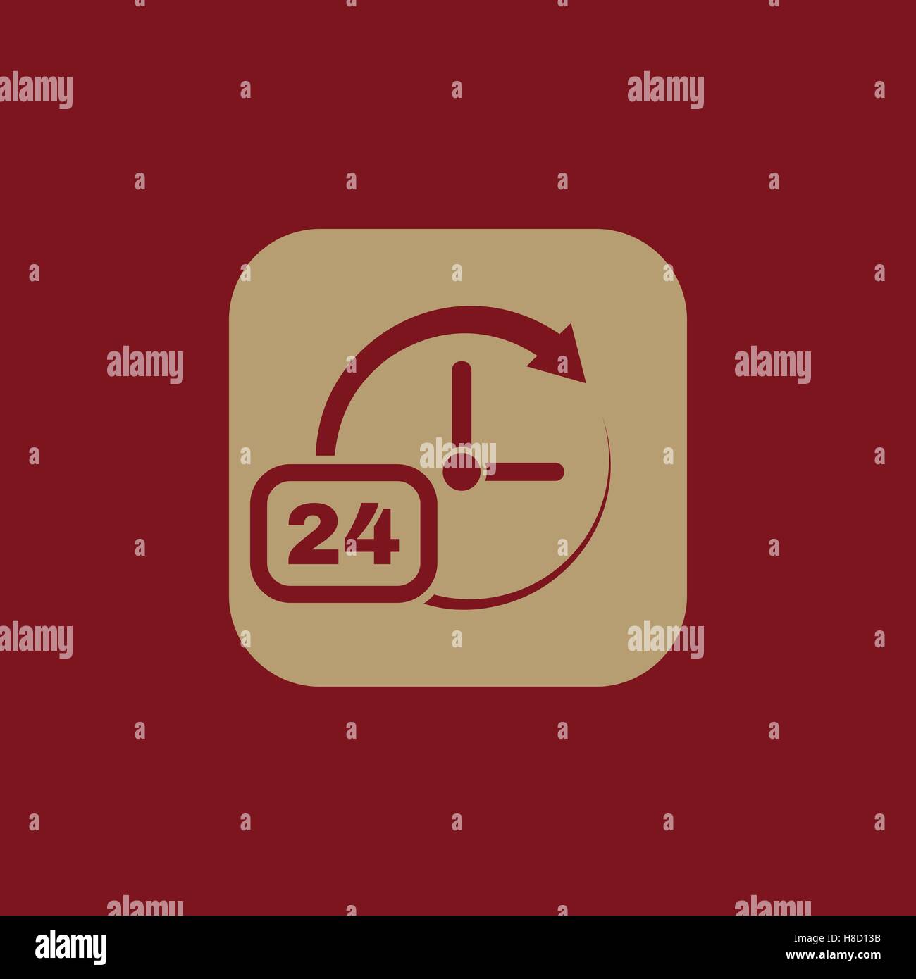 Time, clock icon. Time and watch, timer, clock symbol. UI. Web. Logo ...
