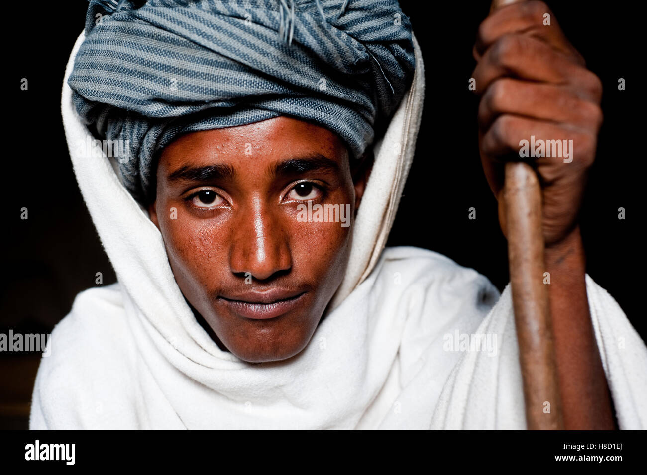 Young man from Amhara ethnic group in traditional dress ( Ethiopia ...