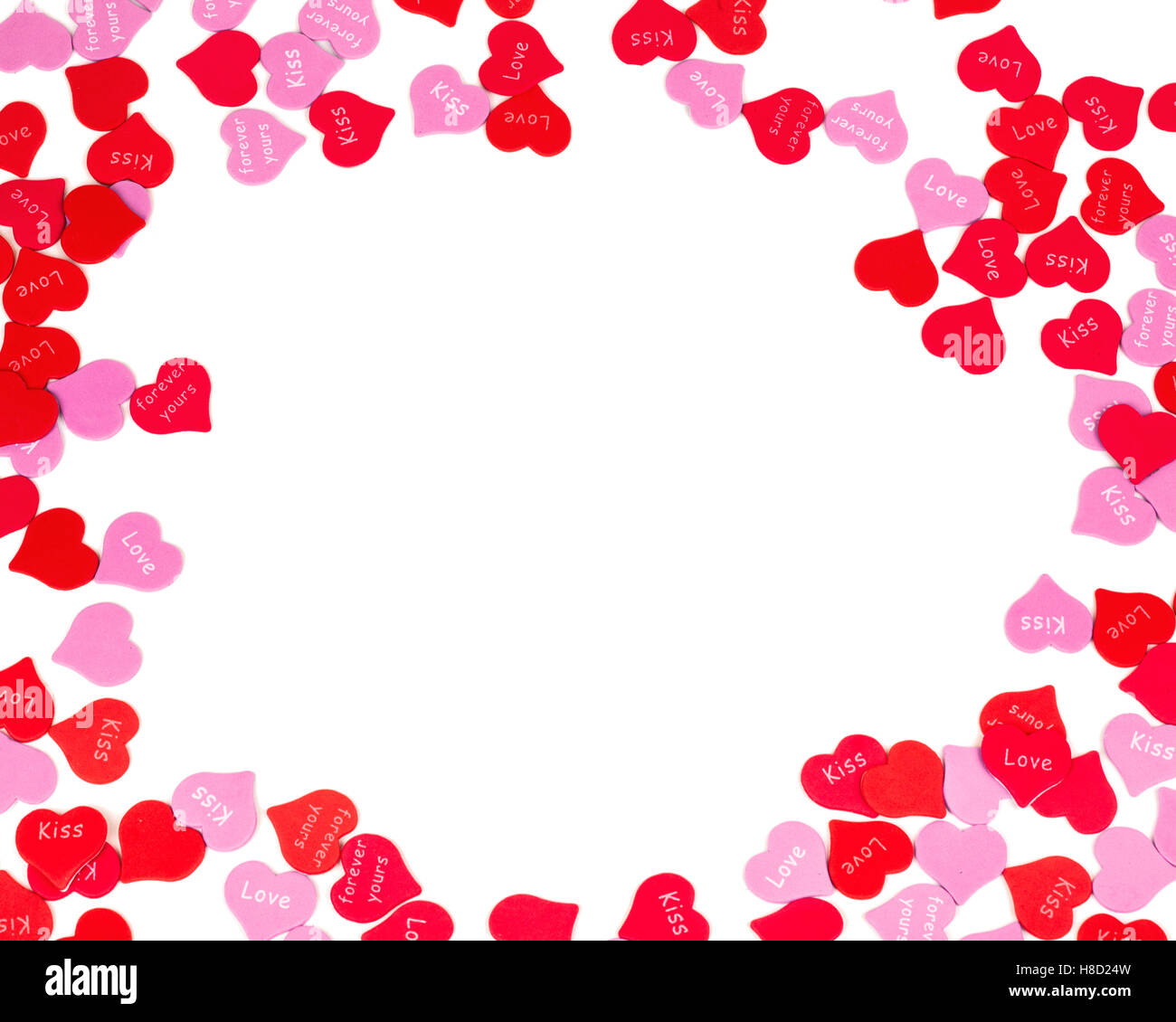 Beautiful Love Page Borders Designs