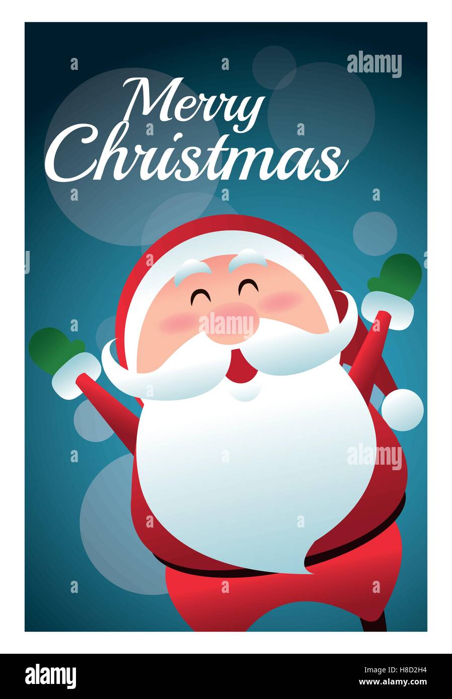 Santa cartoon of Christmas season design Stock Vector Image & Art - Alamy