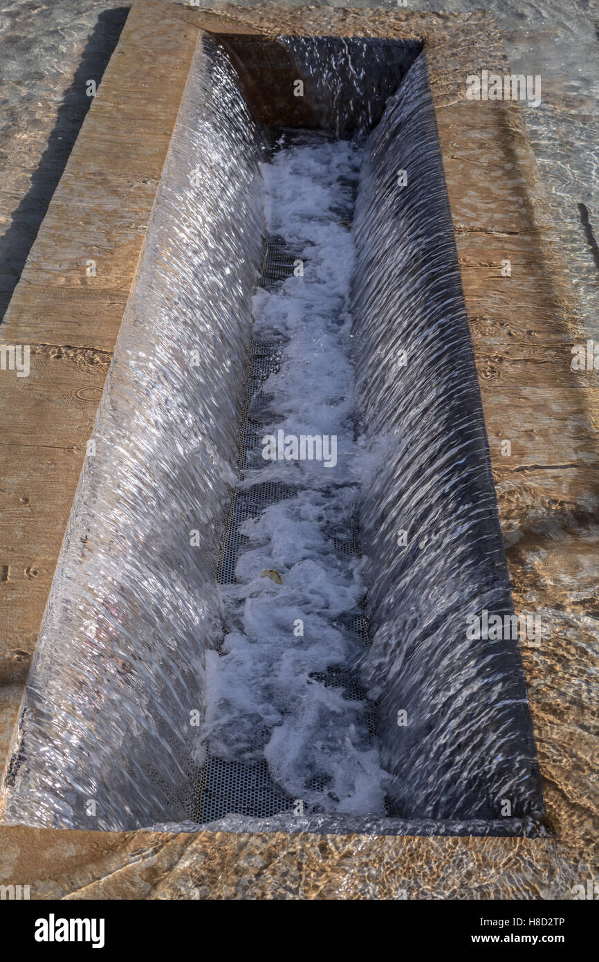 urban landscape water canal in the park Stock Photo - Alamy