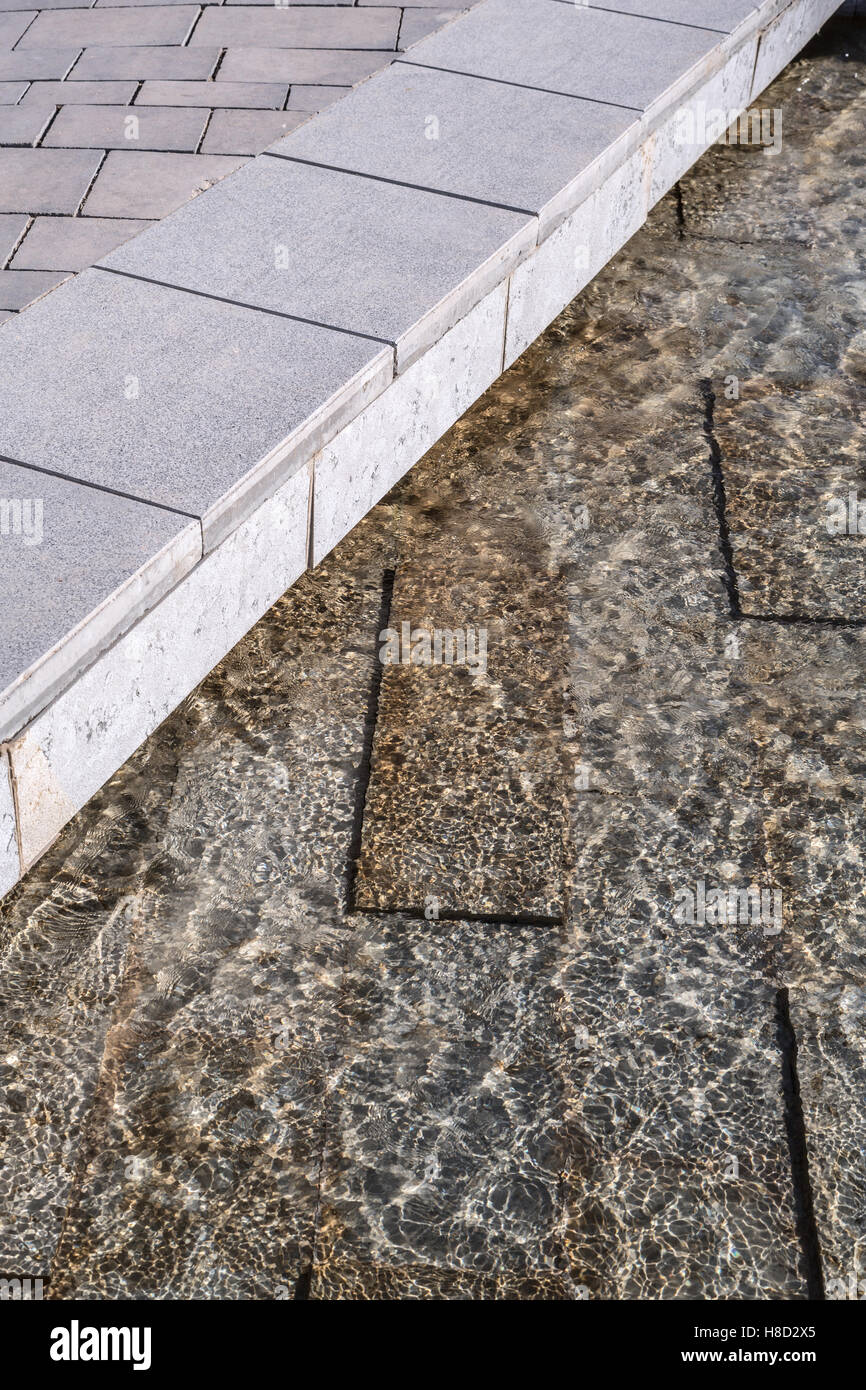 urban landscape water canal in the park Stock Photo - Alamy