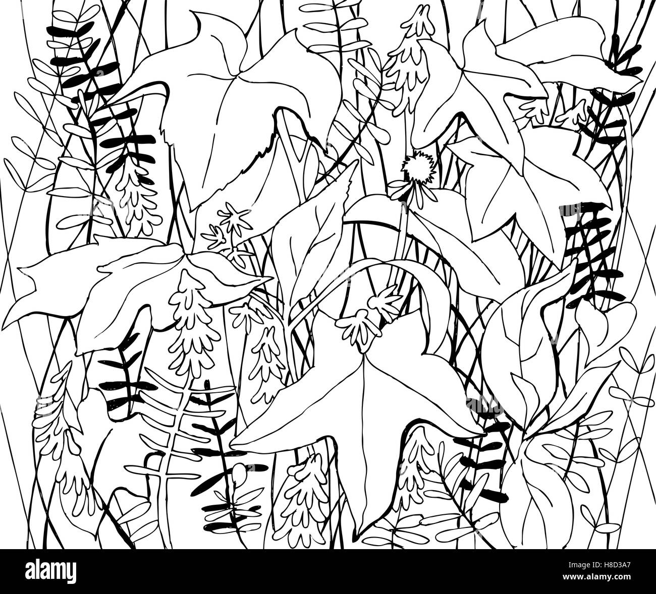 Grass mosaic Stock Vector Images - Alamy