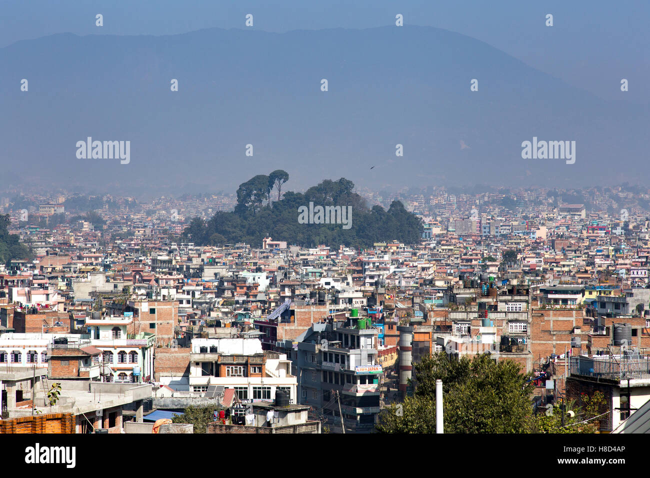 Aerial view of kathmandu city hi-res stock photography and images - Alamy