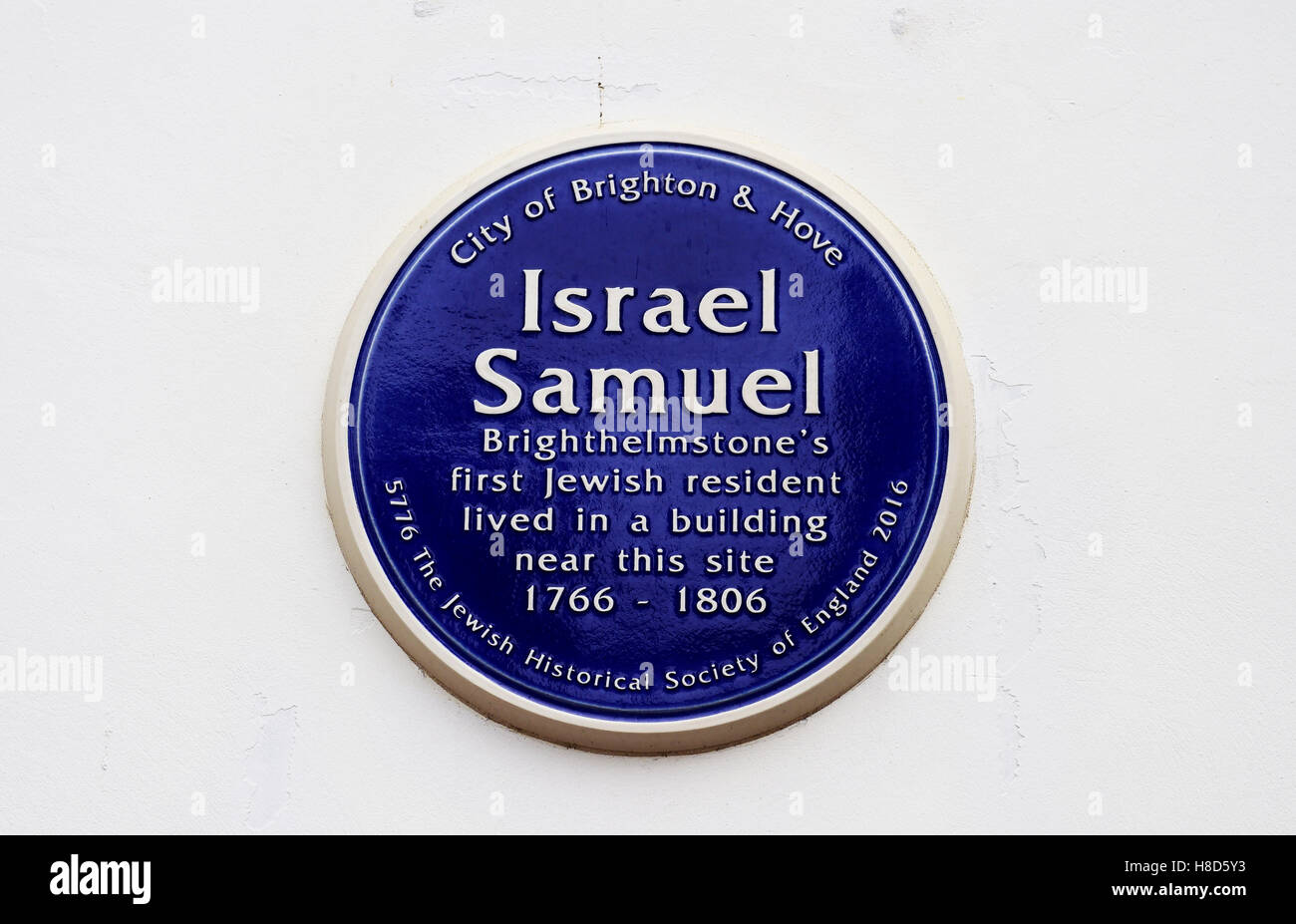 Blue plaque to commemorate Israel Samuel Brighton's first jewish ...