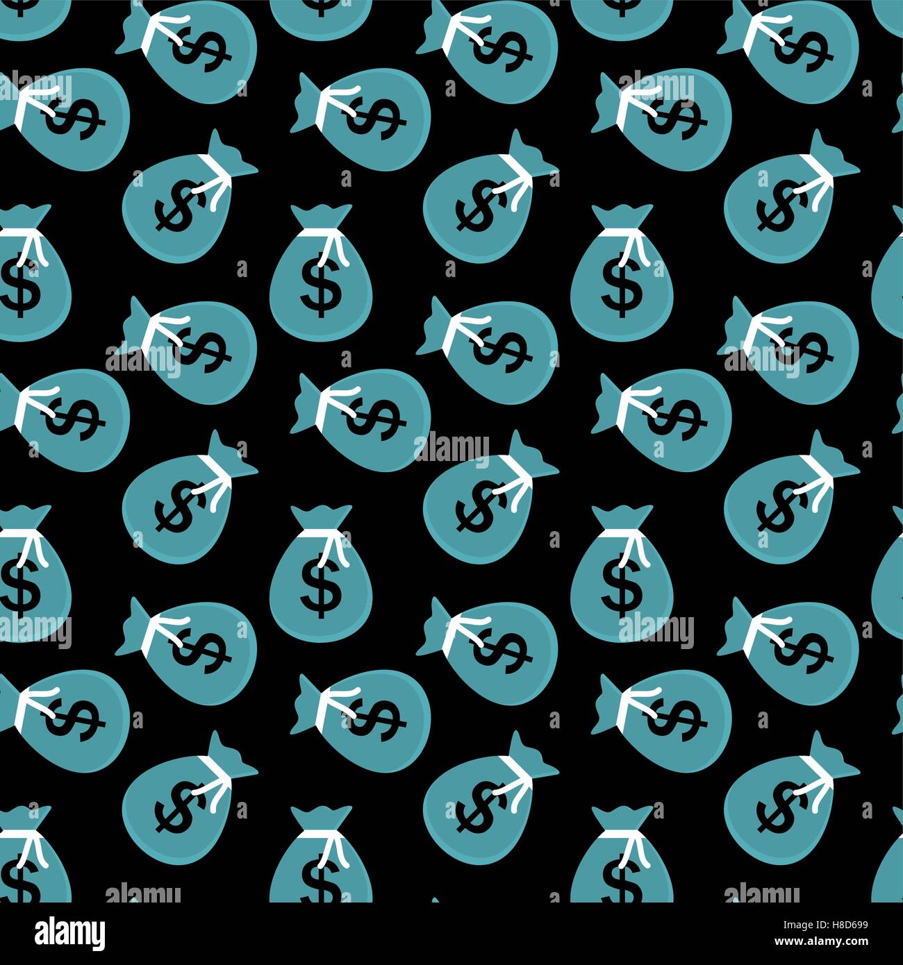 Money bags illustration Stock Vector Images - Alamy