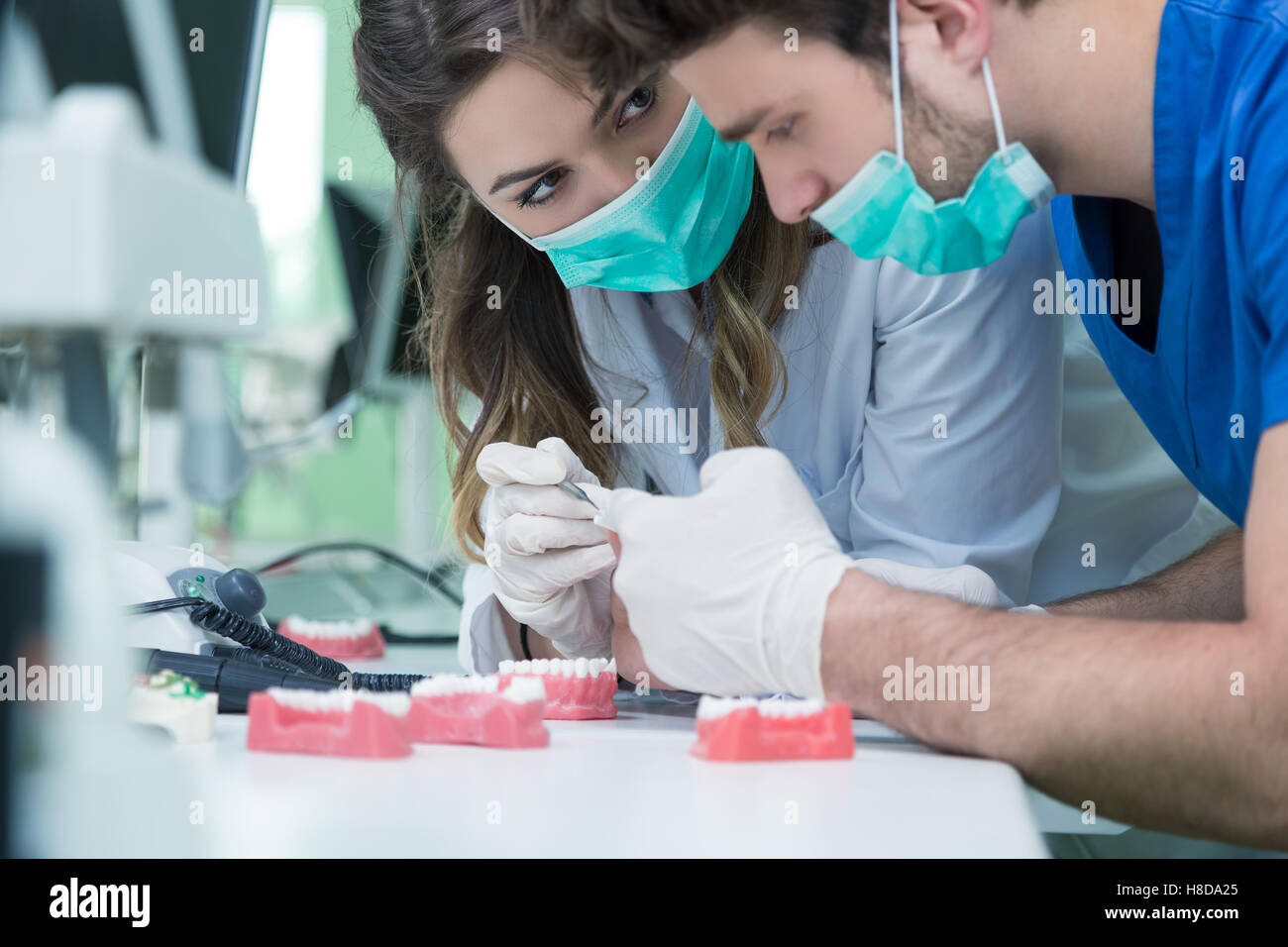 Dental prosthesis, dentures, prosthetics work Stock Photo - Alamy