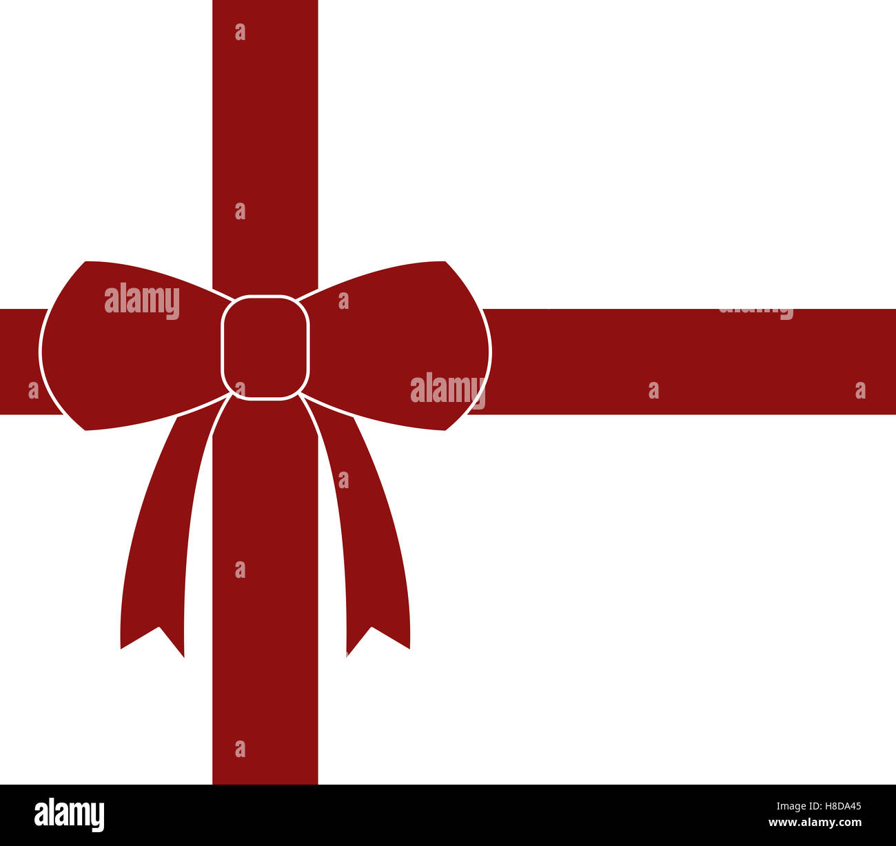 gift box with ribbon Stock Photo - Alamy