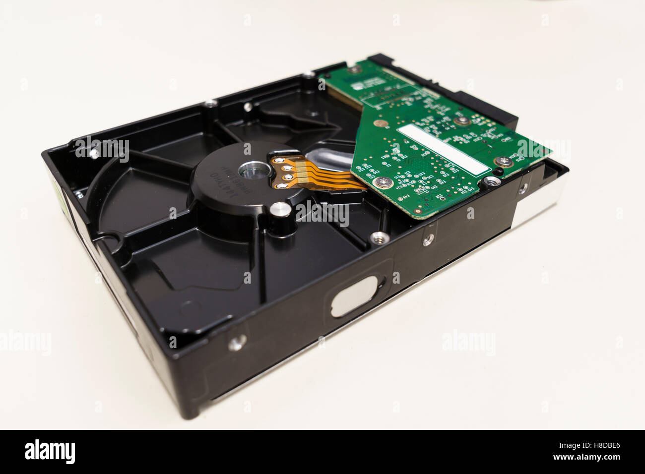 hard disk of a computer isolated on white background Stock Photo - Alamy