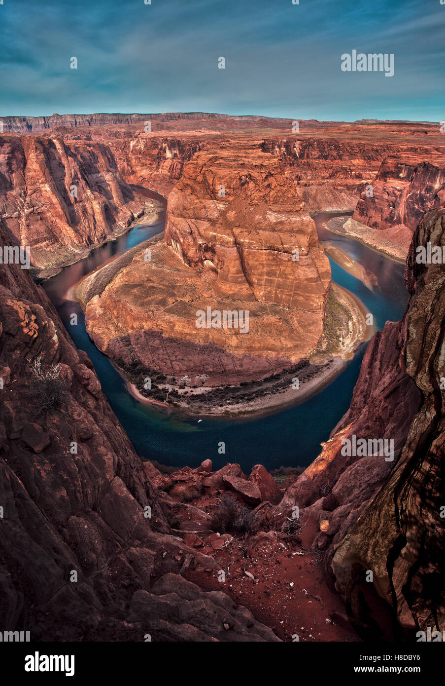 Horseshoe bend colorado river, arizona hi-res stock photography and ...