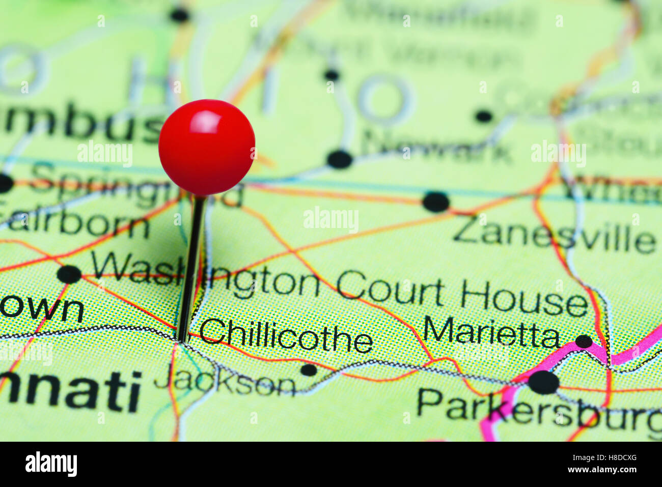 Chillicothe ohio map hi-res stock photography and images - Alamy