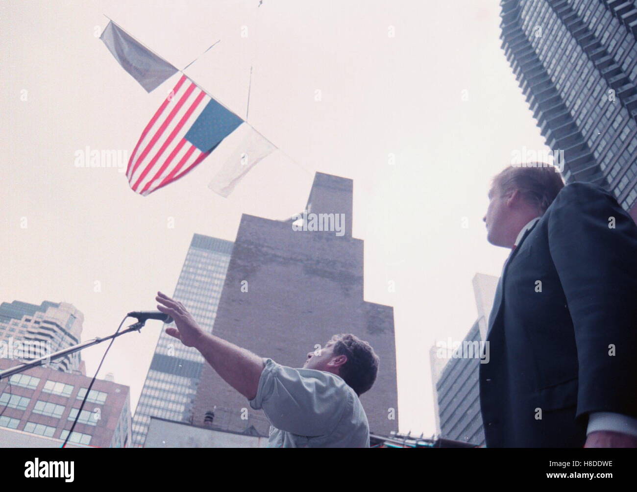 Jan. 1, 2011 - K19429EL: Trump Tower Donald Trump at the topping out ...