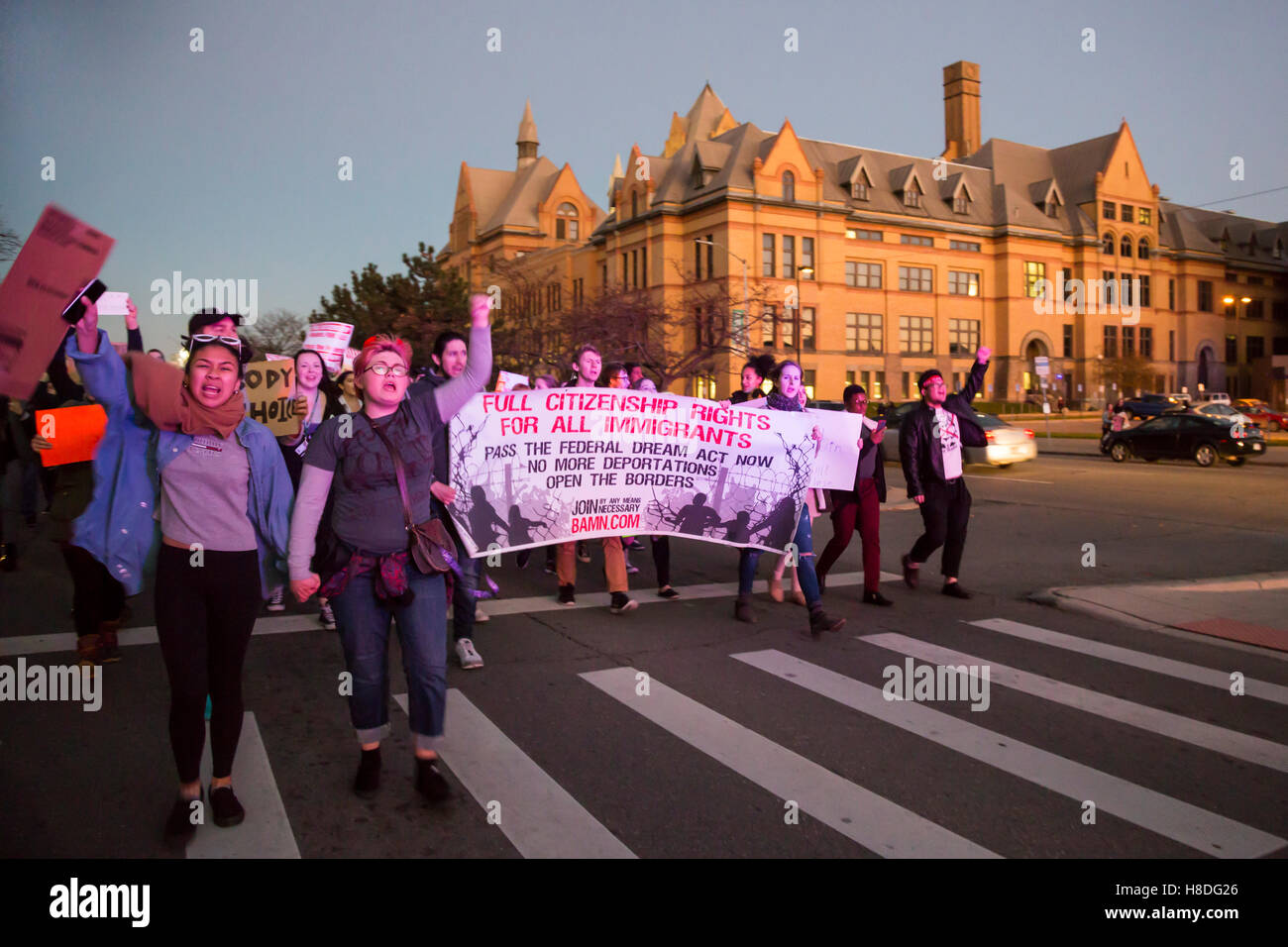 Michigan state university students hi-res stock photography and images ...