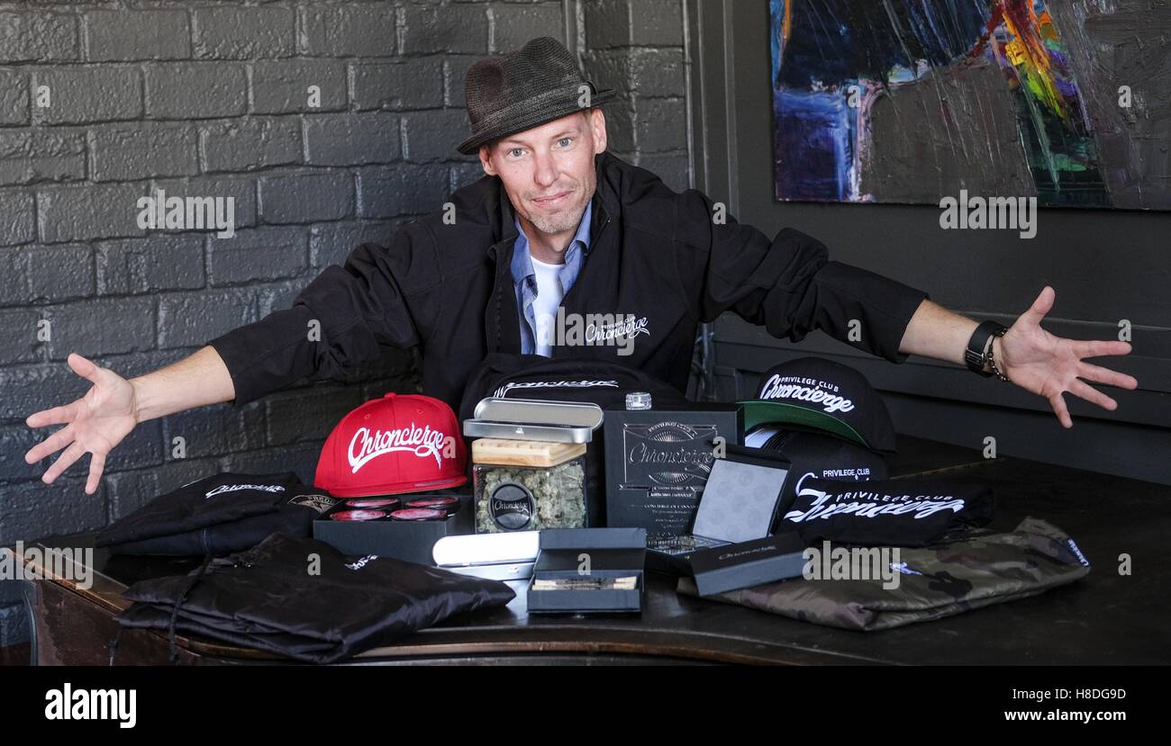 Los Angeles, California, USA. 5th Oct, 2016. Jud Nester of Chroncierge ...