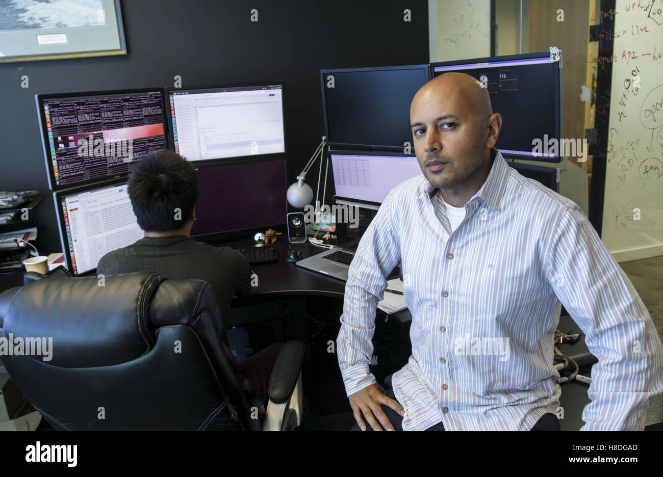 Los Angeles, California, USA. 11th Oct, 2016. Ted Dhanik, chief ...