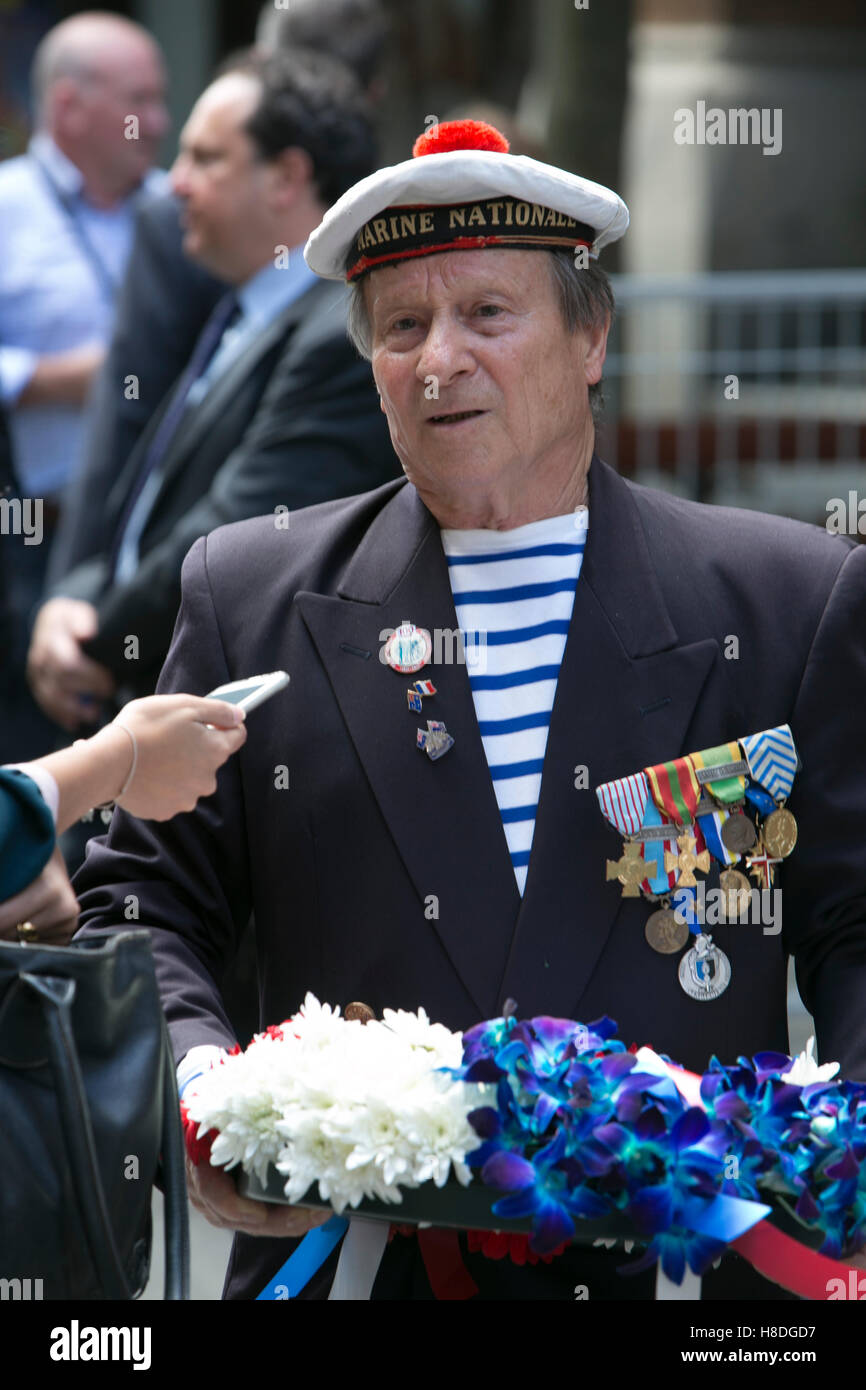 Sydney,Australia. Friday 11th November 2016. Remembrance Day Service ...