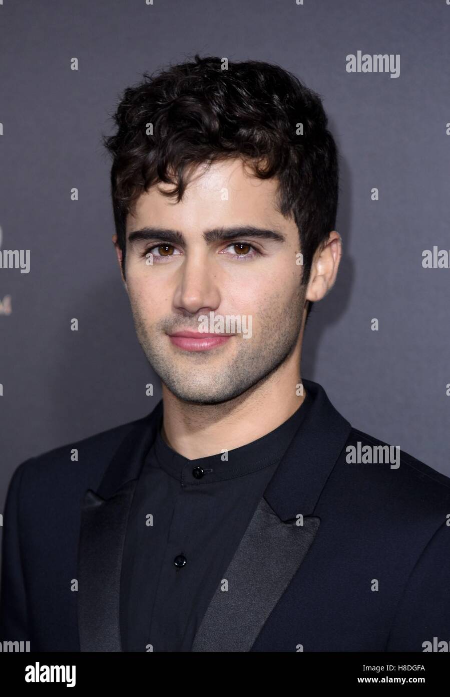 New York, NY, USA. 10th Nov, 2016. Max Ehrich at arrivals for FANTASTIC ...