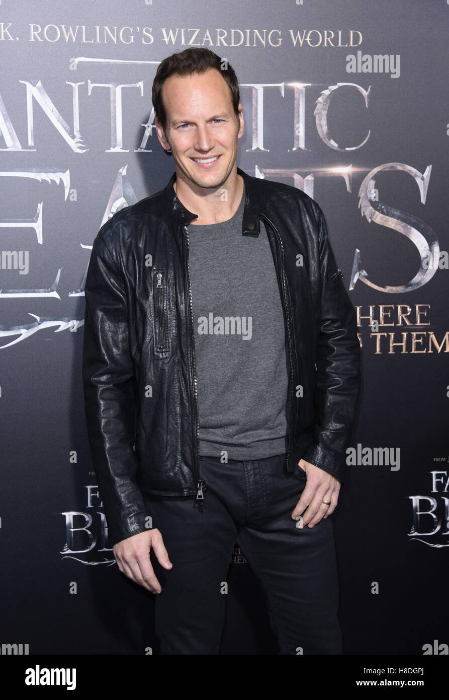 New York, NY, USA. 10th Nov, 2016. Patrick Wilson at arrivals for ...