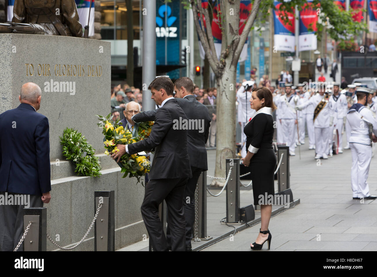 Sydney,Australia. Friday 11th November 2016. Remembrance Day, NSW ...