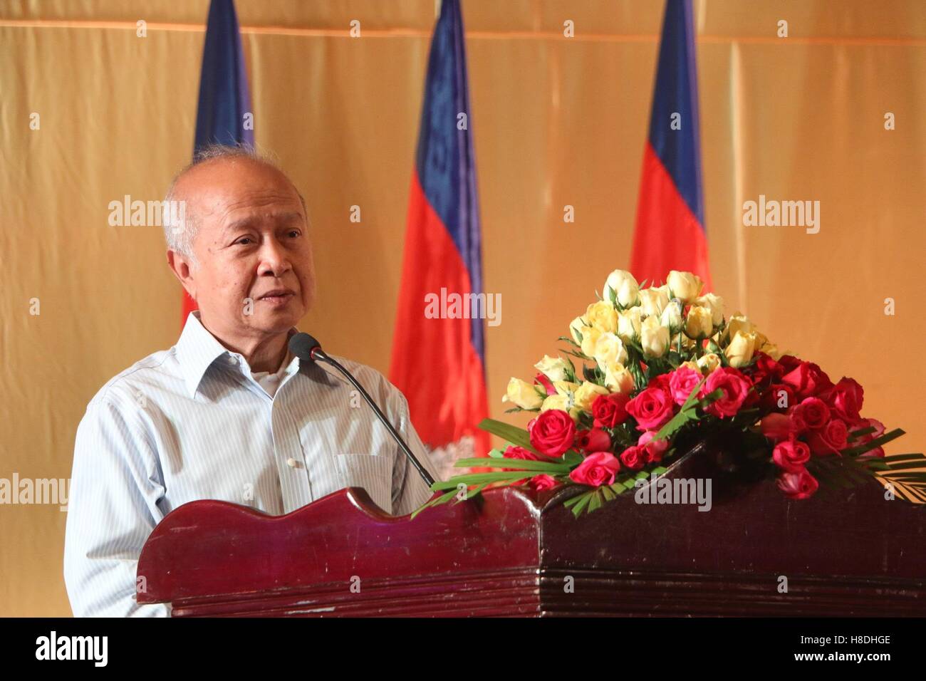 Phnom Penh, Cambodia. 11th Nov, 2016. Prince Norodom Ranariddh ...