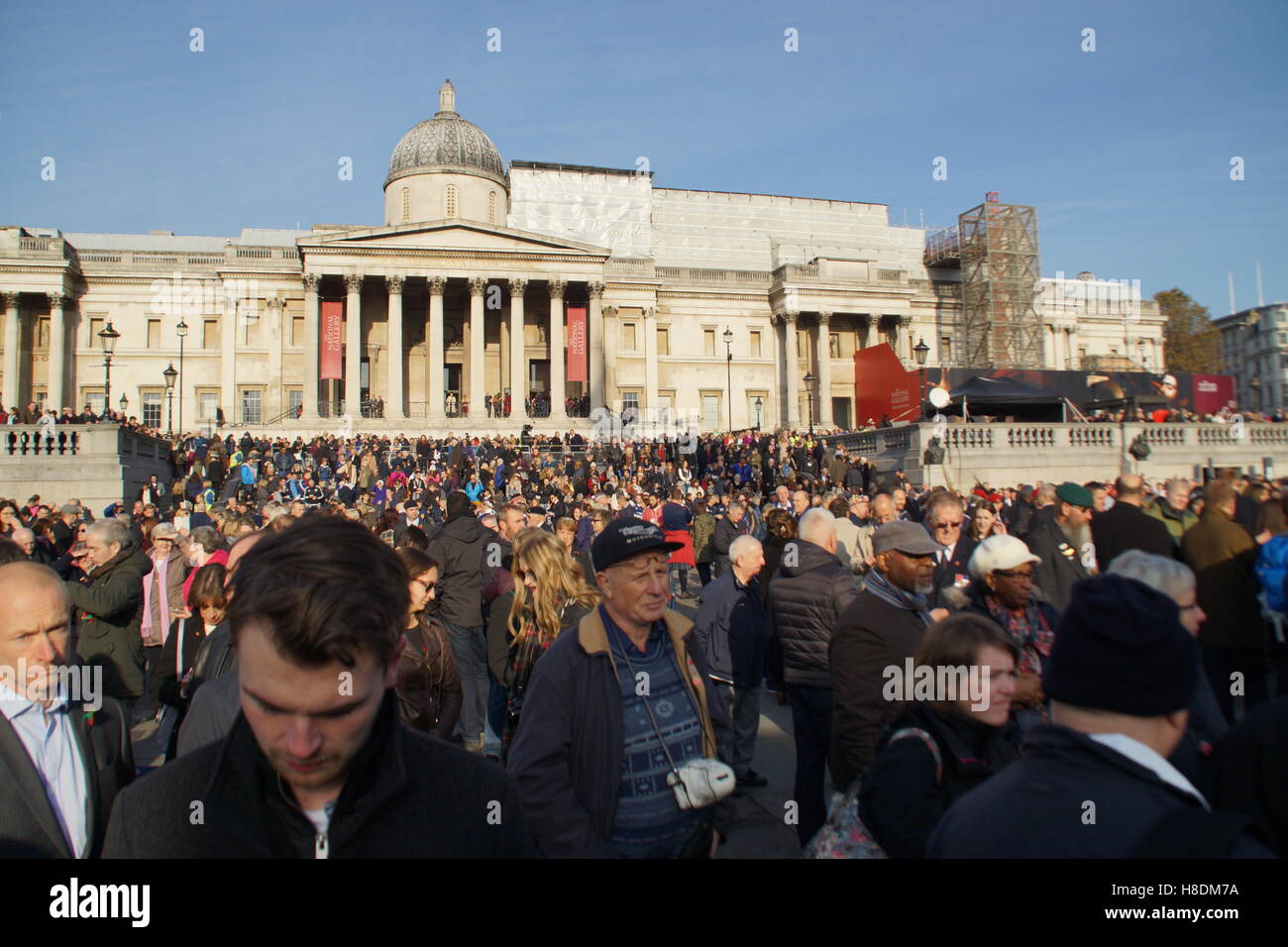 London, England. 11 November 2016. The Royal British Legion marks ...