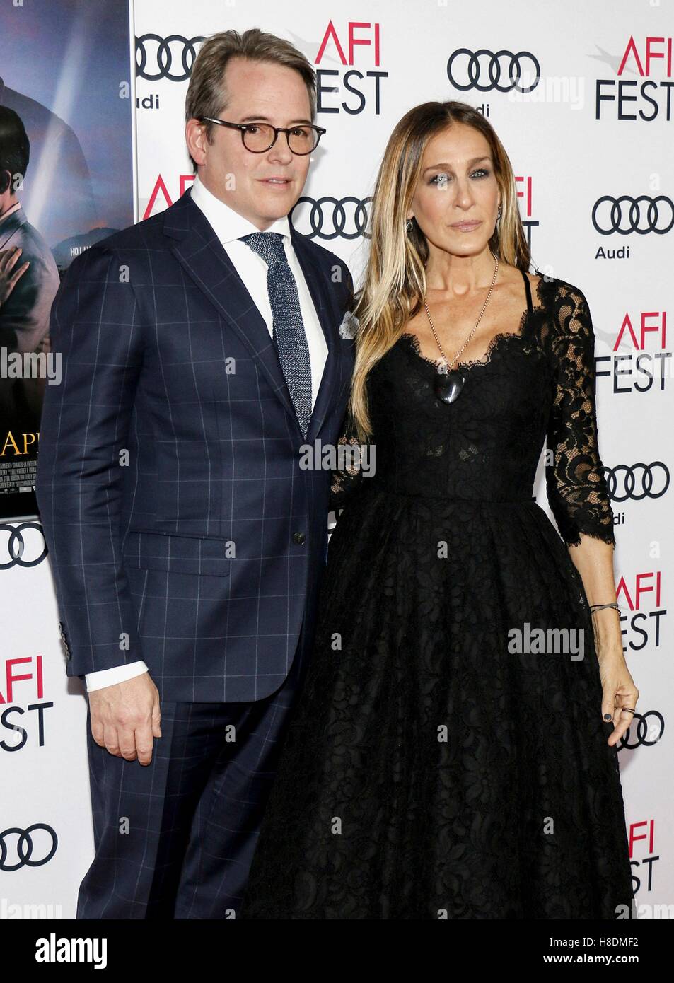 Hollywood, CA. 10th Nov, 2016. Matthew Broderick, wife Sarah Jessica ...