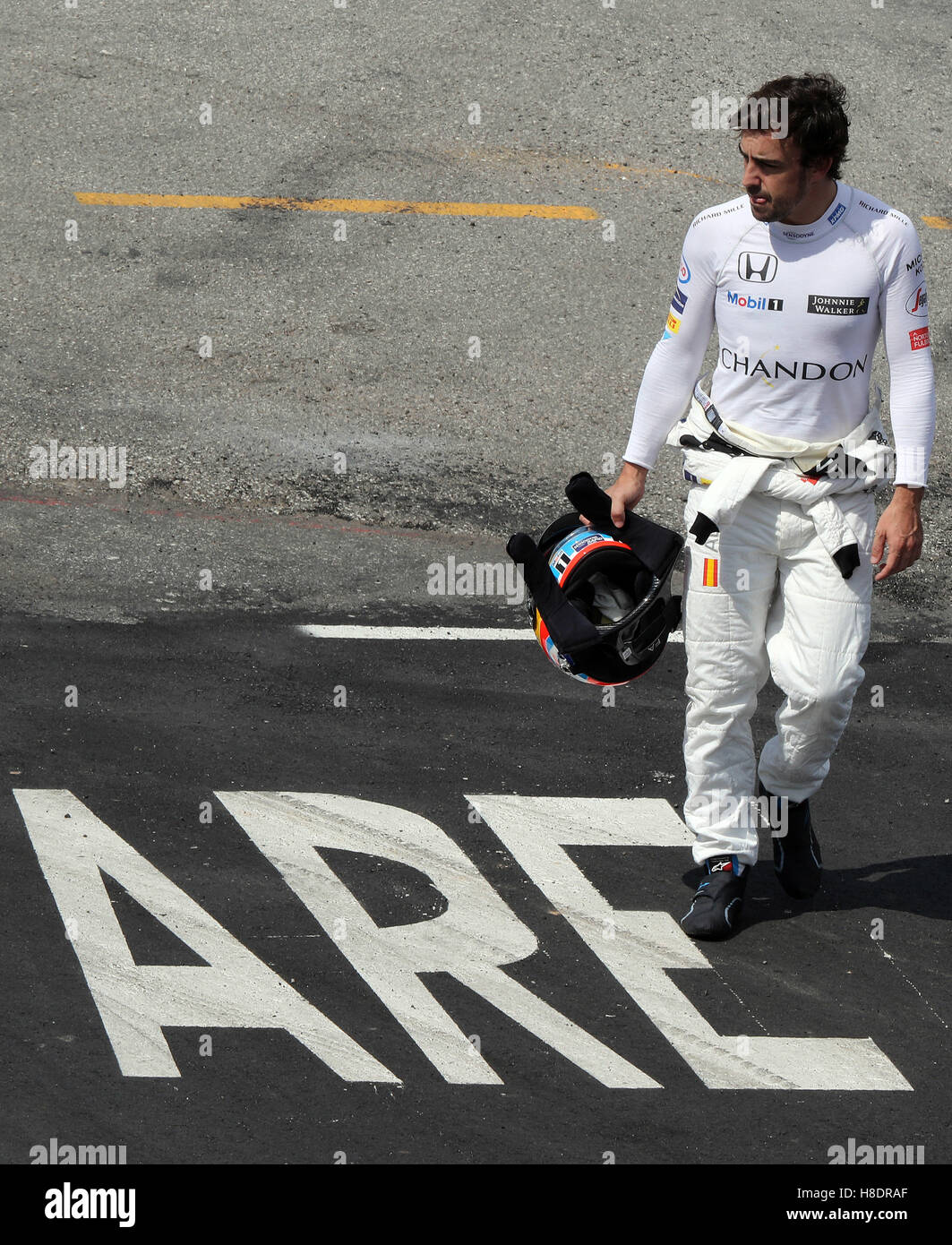 Sao Paulo, Brazil. 11th Nov, 2016. Fernando Alonso (ESP) McLaren Honda ...