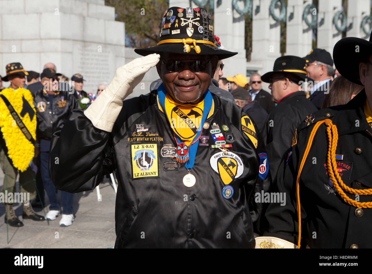 Washington, DC USA, 11th, November 2016: World War II Veterans and ...