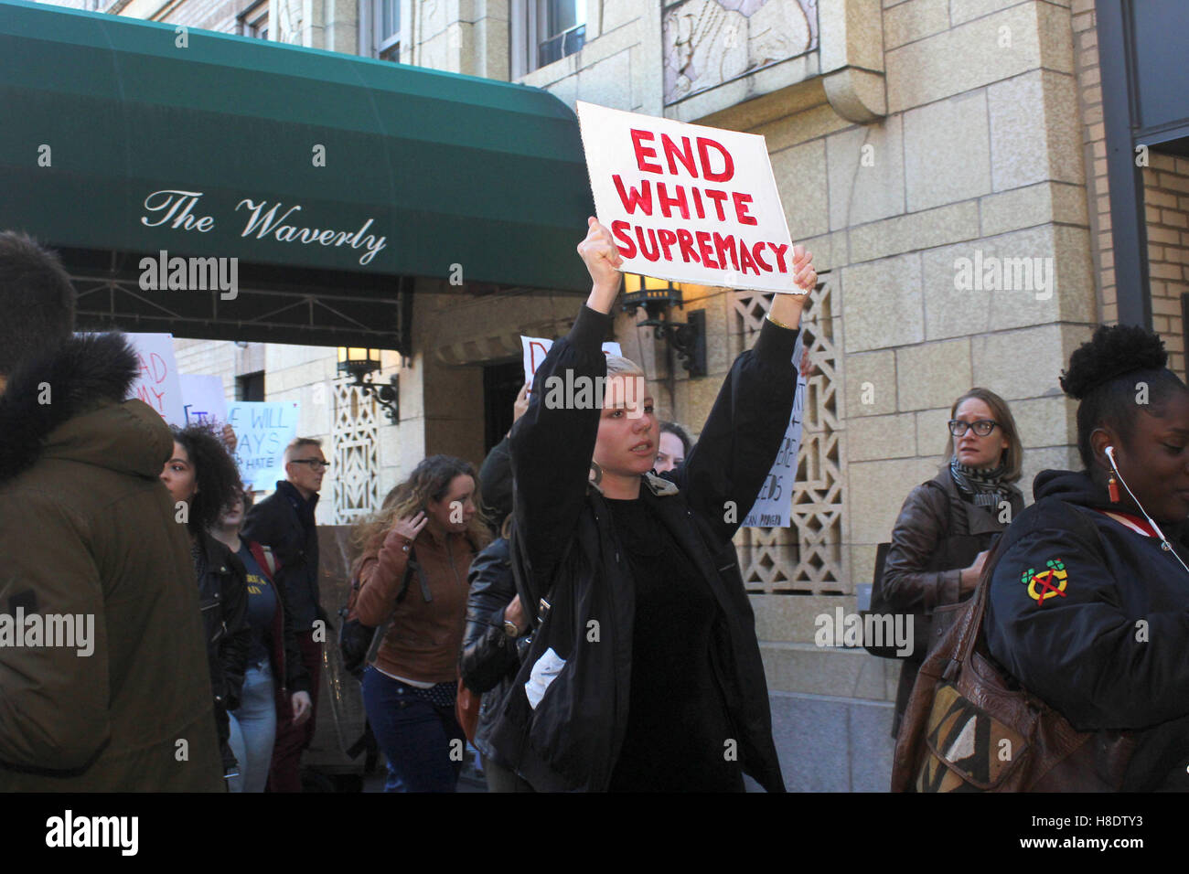 Love Rally Protesting President-elect Donald Trump in New York City ...