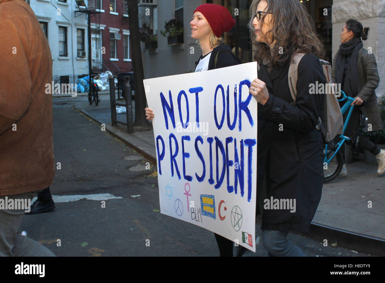 Love Rally Protesting President-elect Donald Trump in New York City ...