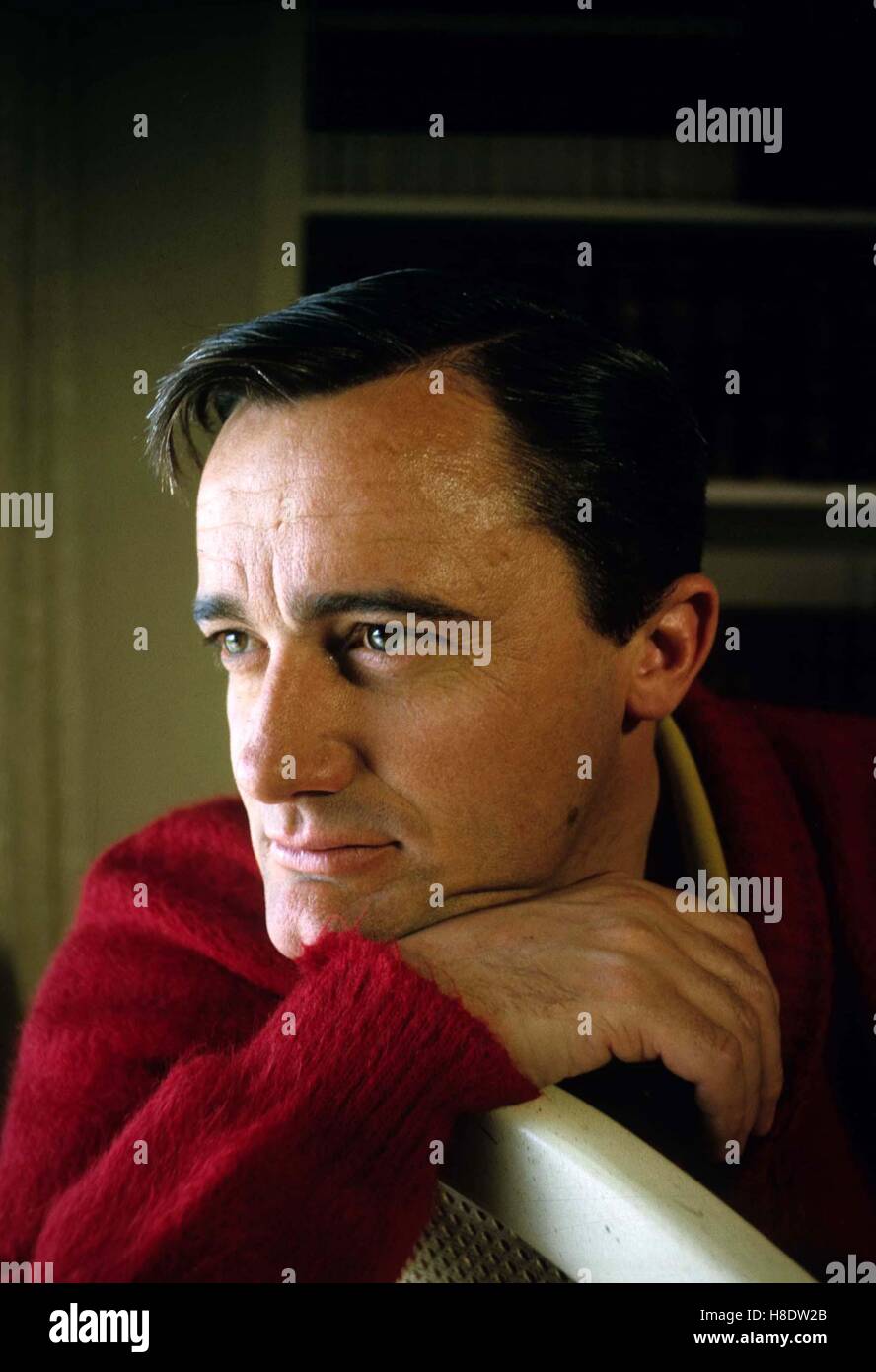 Actor Robert Vaughn, best known for his role in The Man From UNCLE ...