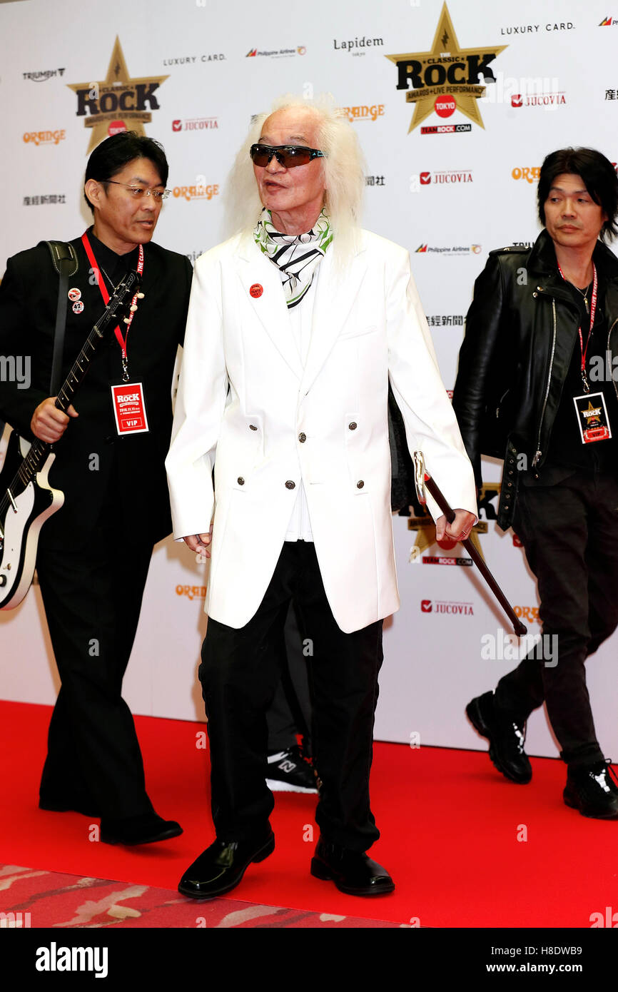 Tokyo, Japan. 11th November, 2016. Yuya Uchida poses for the cameras ...