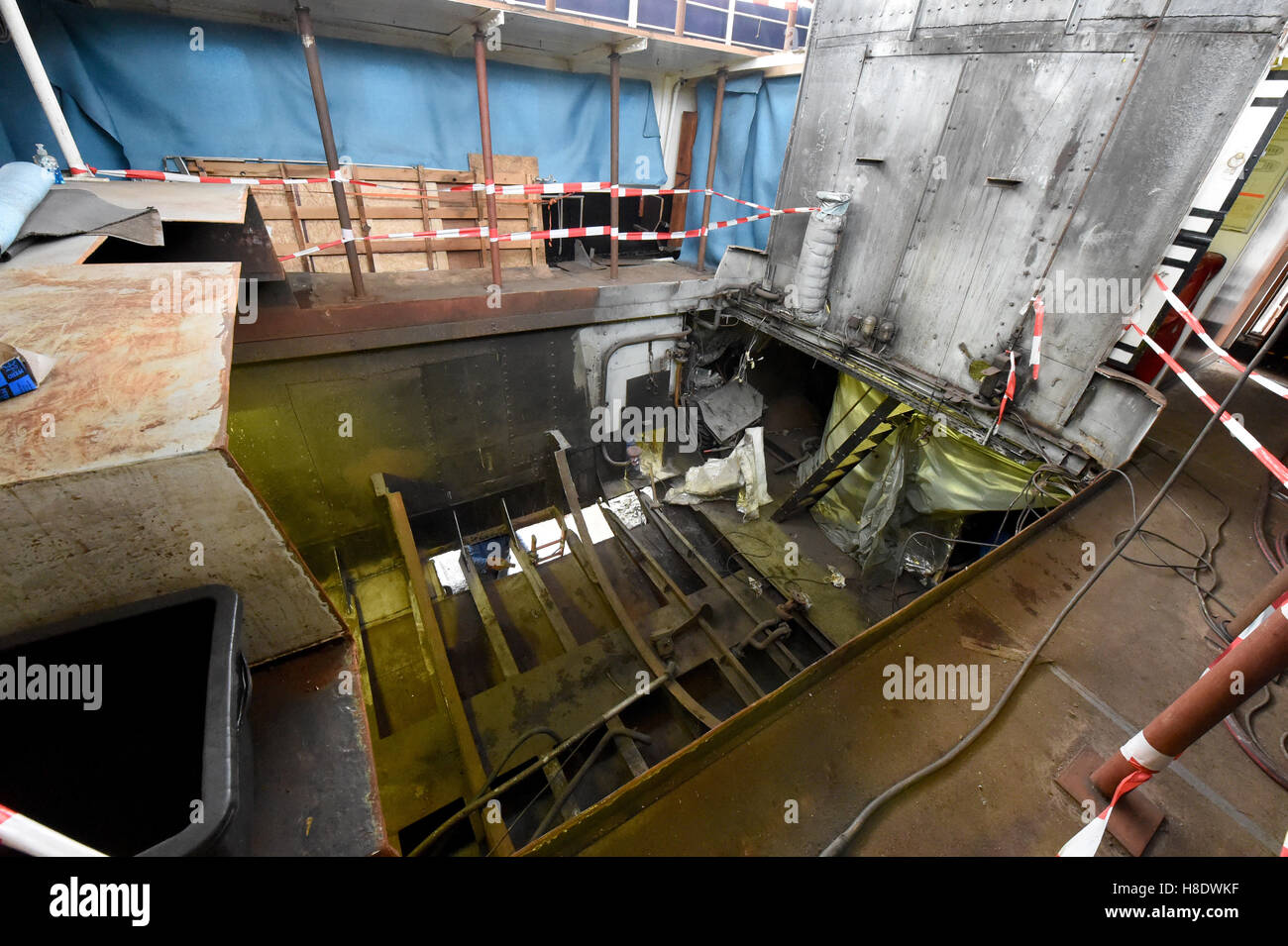Boiler room ship hi-res stock photography and images - Alamy